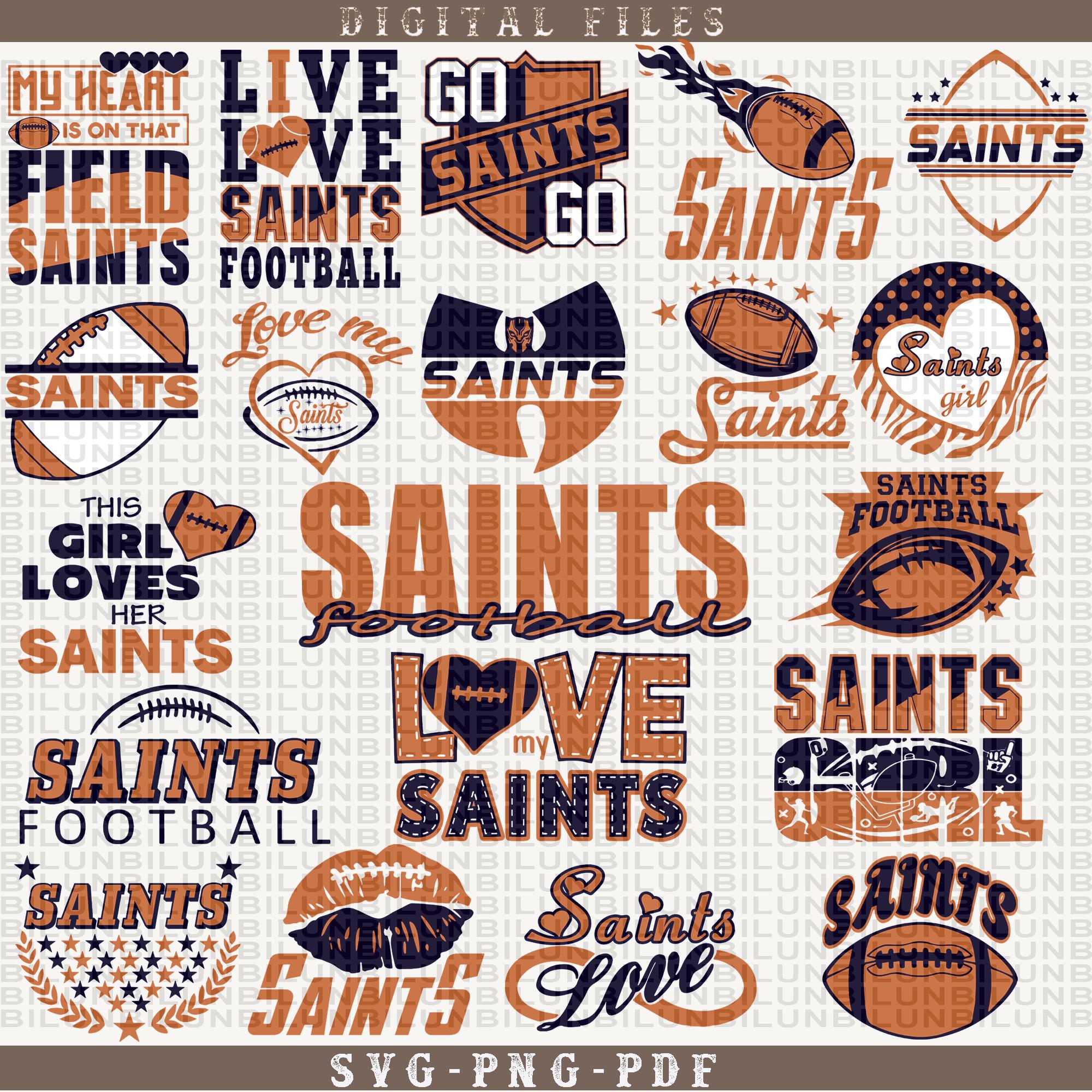 20 File,saints Svg,saints Png,saints Bundle,saints Football,love Saints ...