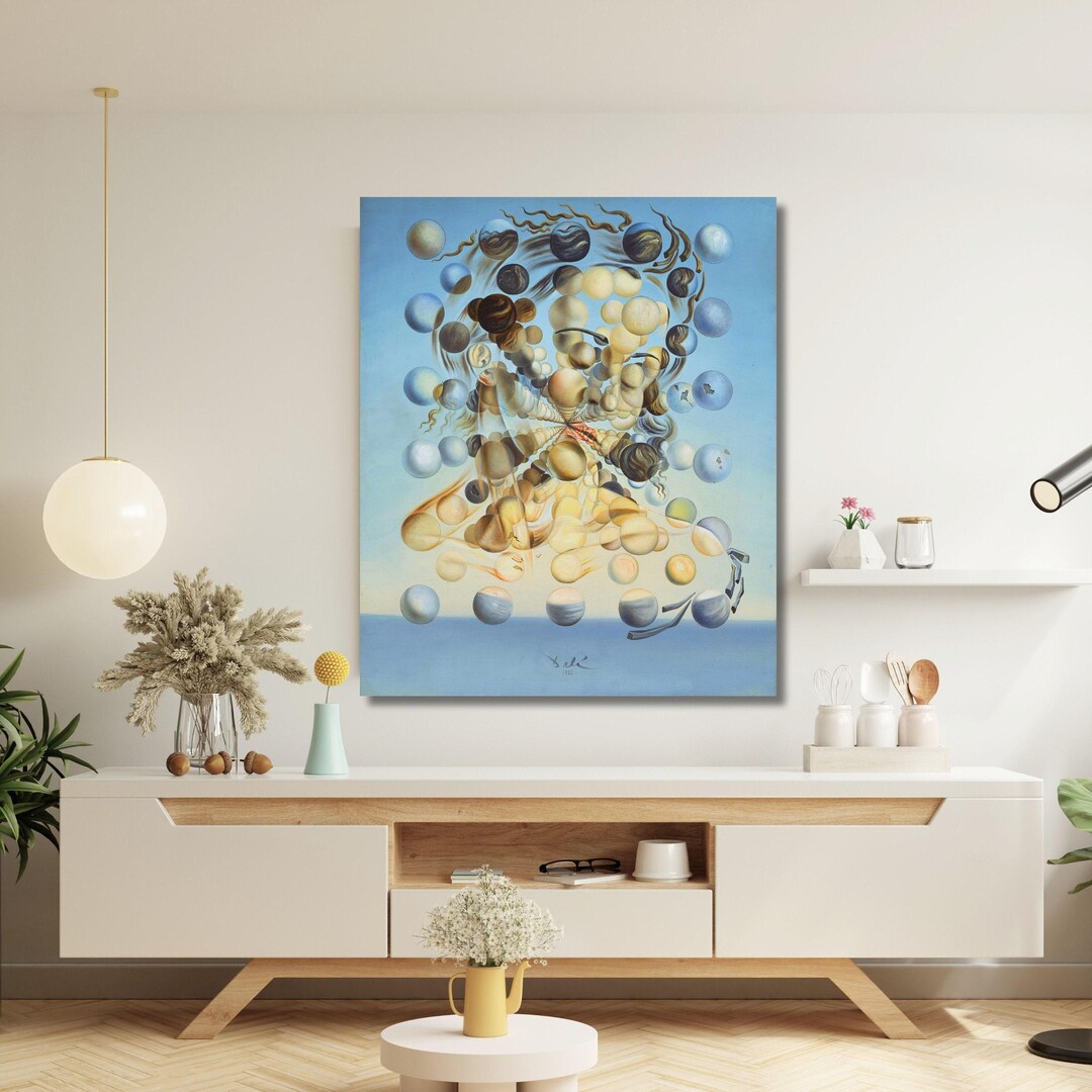 Salvador Dali Galatea Of The Spheres 1952 Canvas Salvador Dali