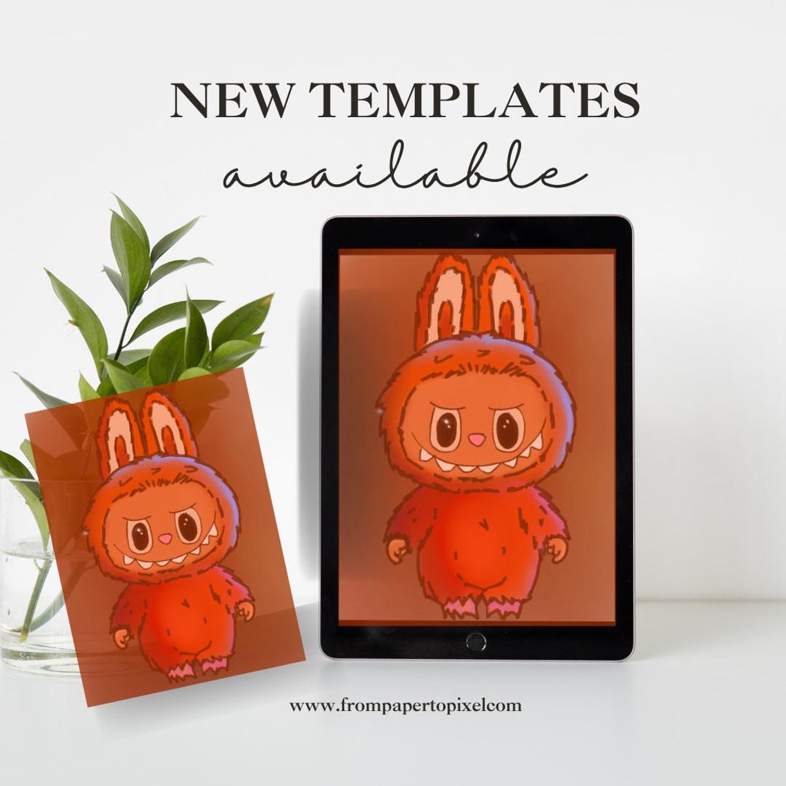Labubu Digital Print - Etsy