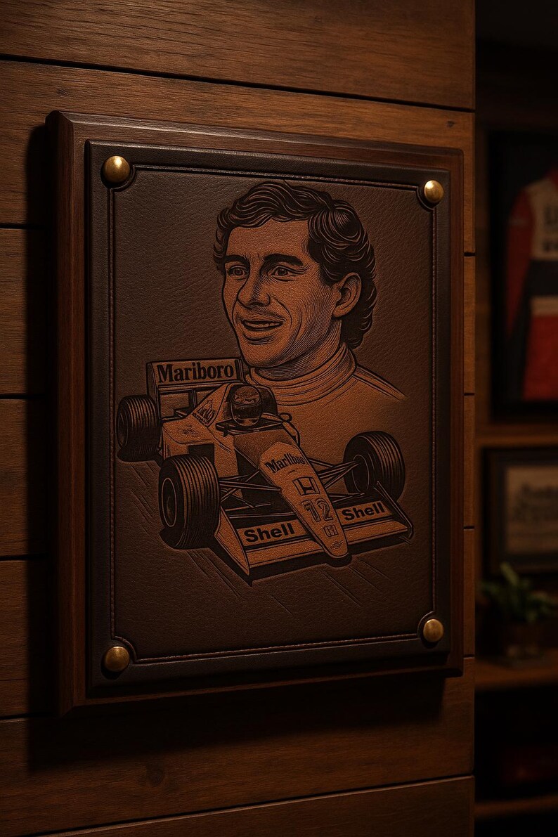 Ayrton Senna - SVG PNG Jpg Ai PDF Lightburn Bundle With Iconic F1 ...