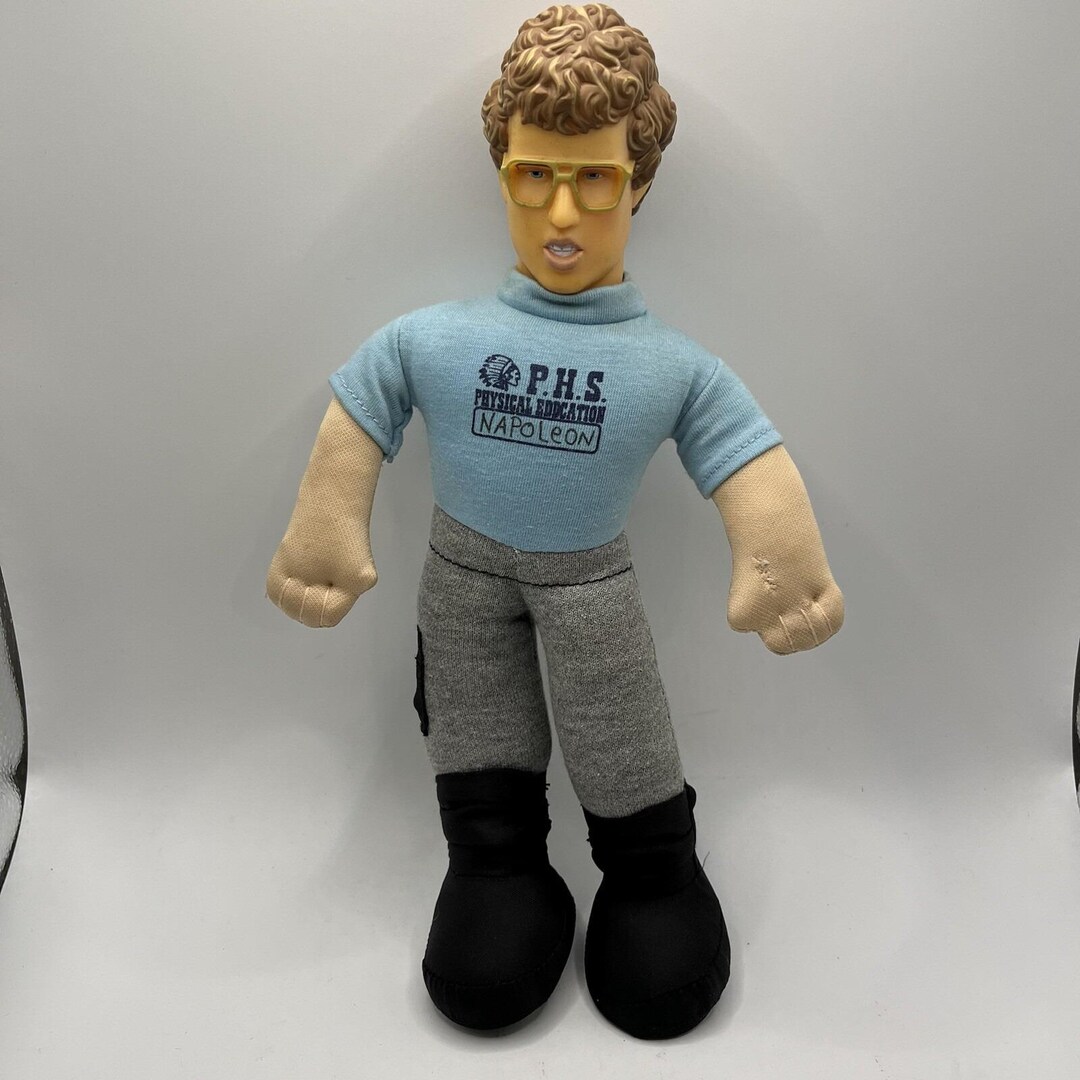 Vintage Napoleon Dynamite Talking Plush 2005 PHS Physical Education ...