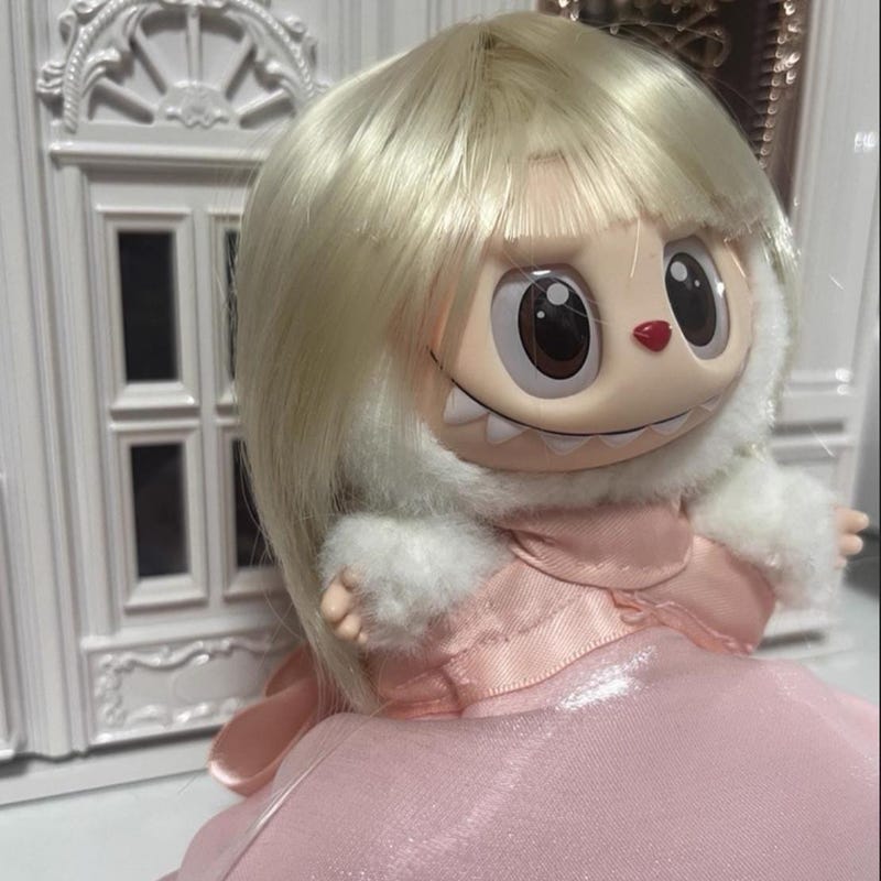 Labubu Hair Wigs - Etsy