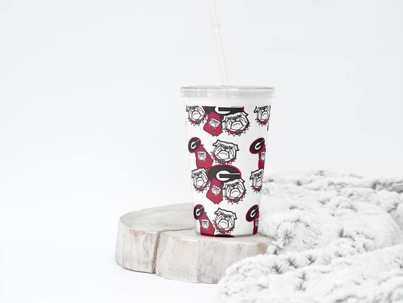 Bulldog Spirit Digital Seamless Print | College Game Day Bulldog ...