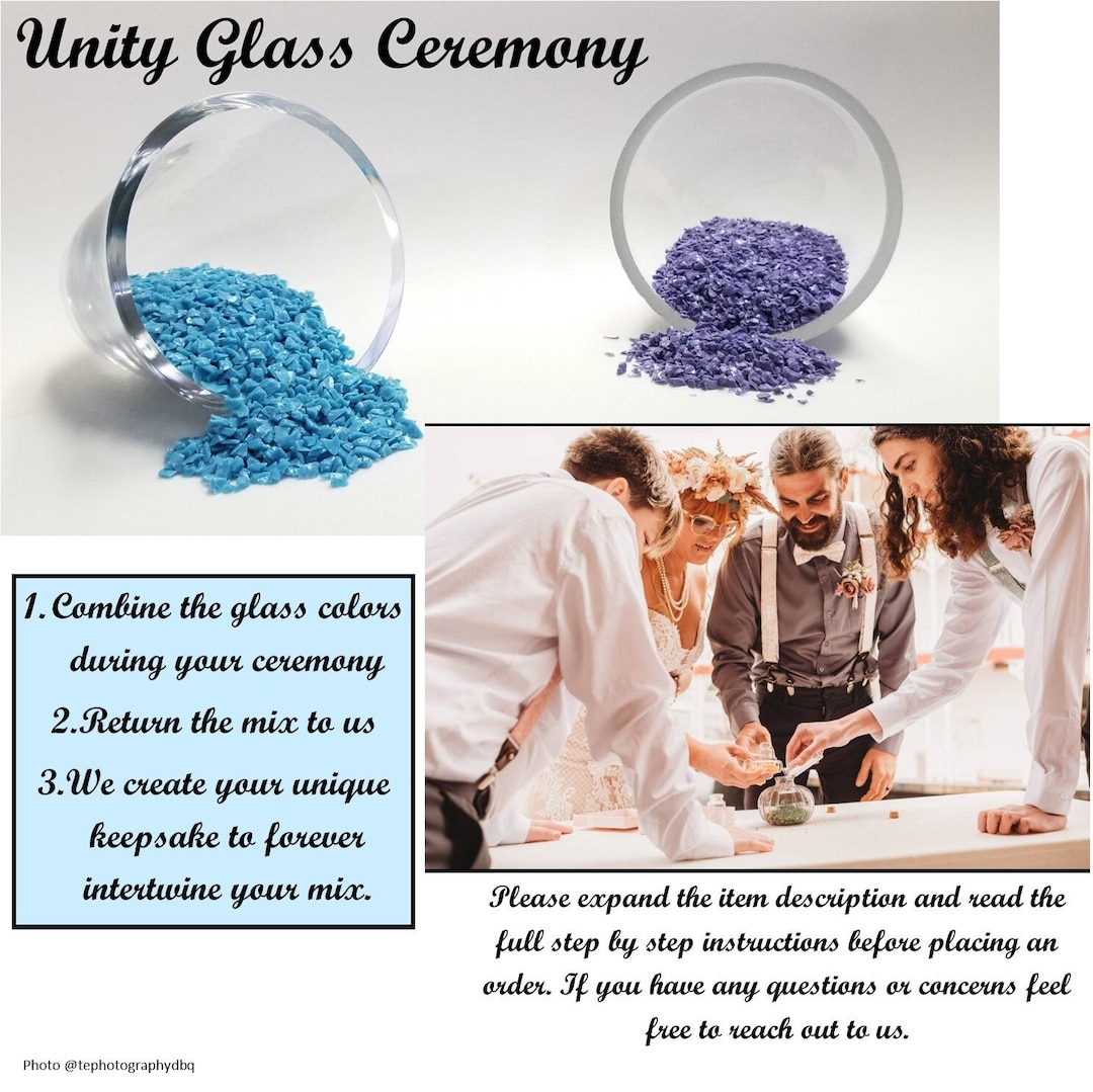 Unity Glass Ceremony Keepsake Kit - Etsy
