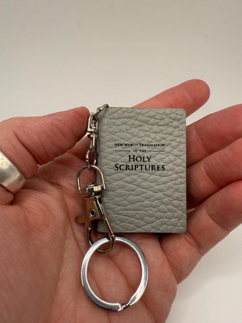 JW NWT Mini Bible Keychain Gift International Special Convention ...