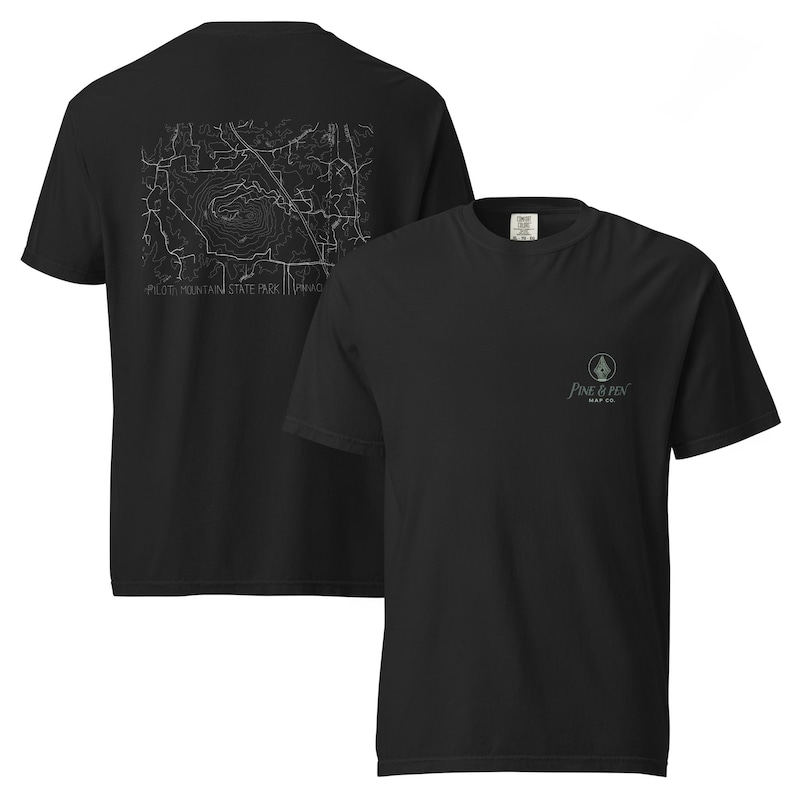 Topo Map Tshirts - Etsy