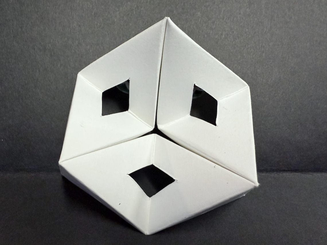 Mr Olsens Flexagon - Fidget Art - Etsy