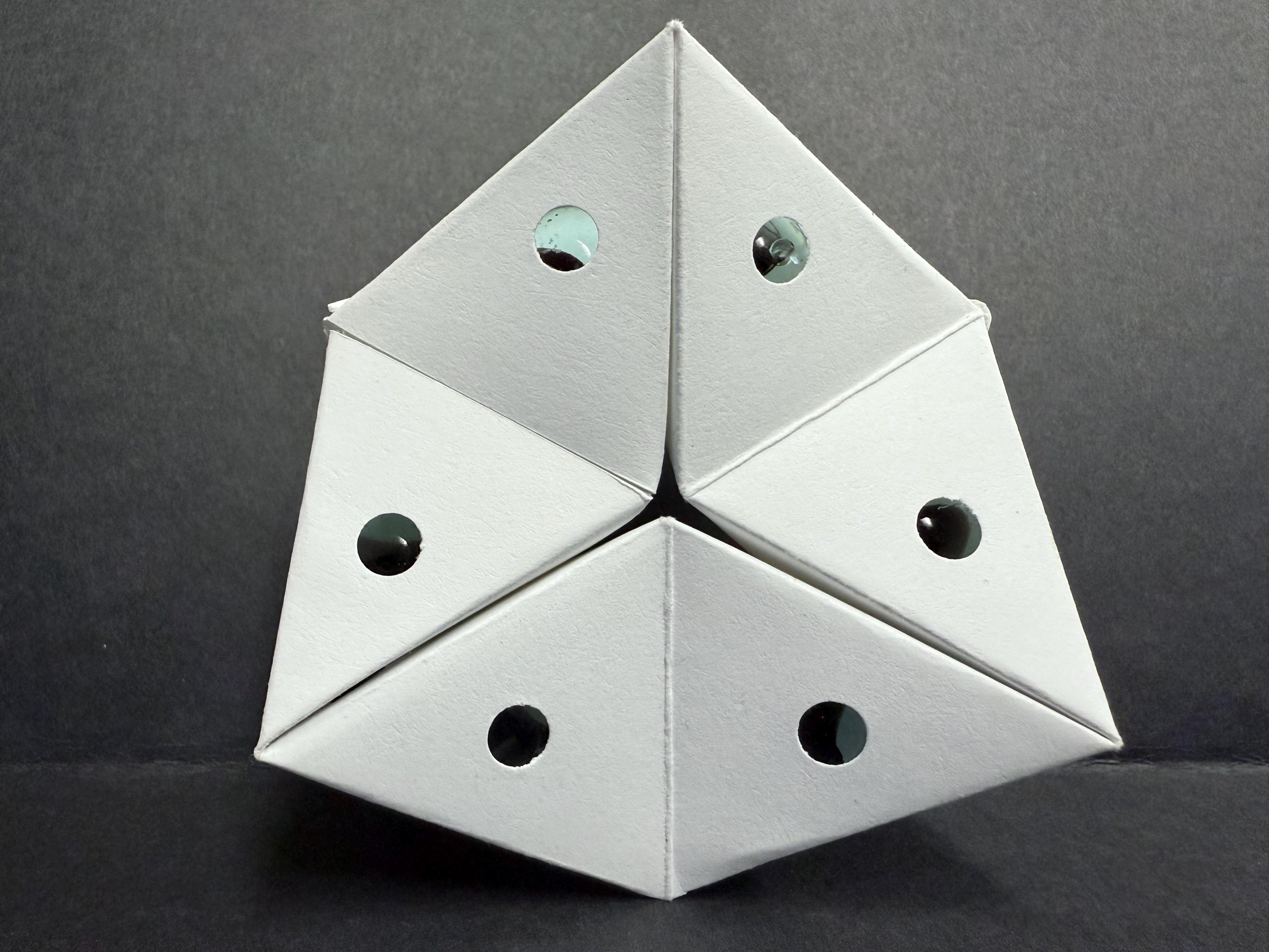 Mr Olsens Flexagon - Fidget Art - Etsy