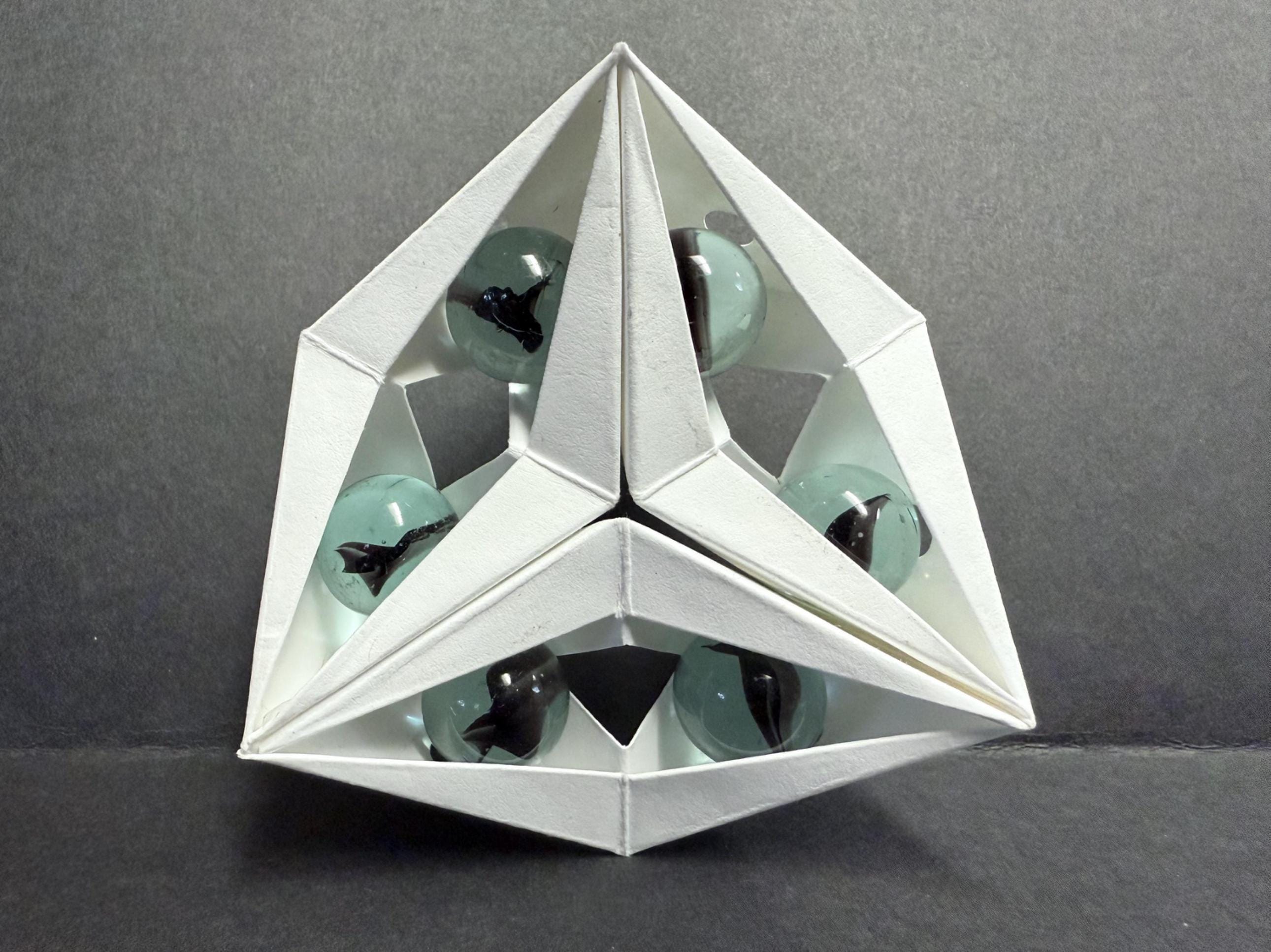 Mr Olsens Flexagon - Fidget Art - Etsy