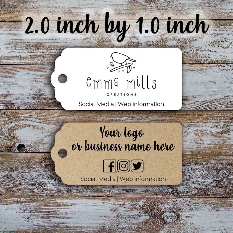 Custom Jewelry Tags - Etsy