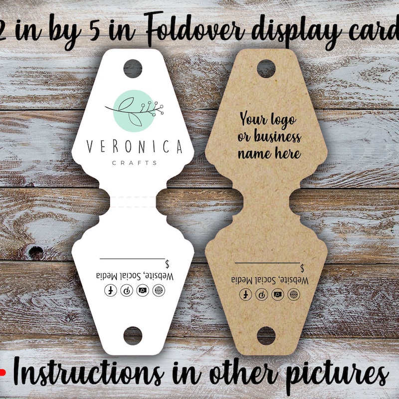 Folding Tags - Etsy