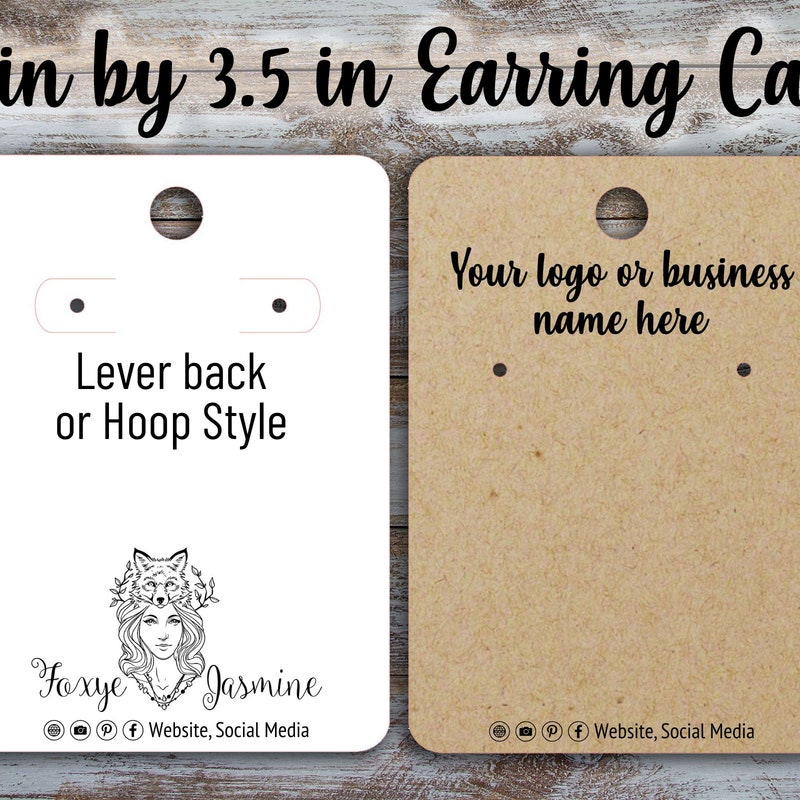 Earring Cards - Etsy