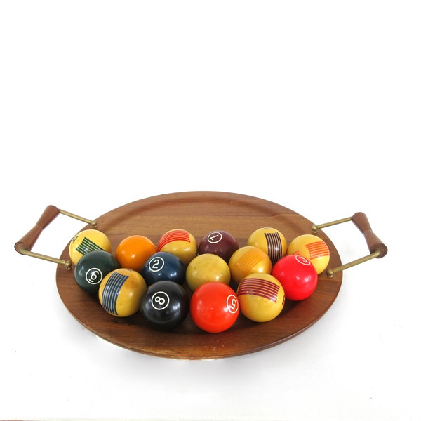 Vintage Pool Balls - Etsy