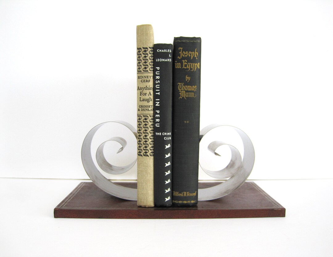 Vintage Spring Tite Automatic Book Rack, Retro Mid Century Mod Holder ...