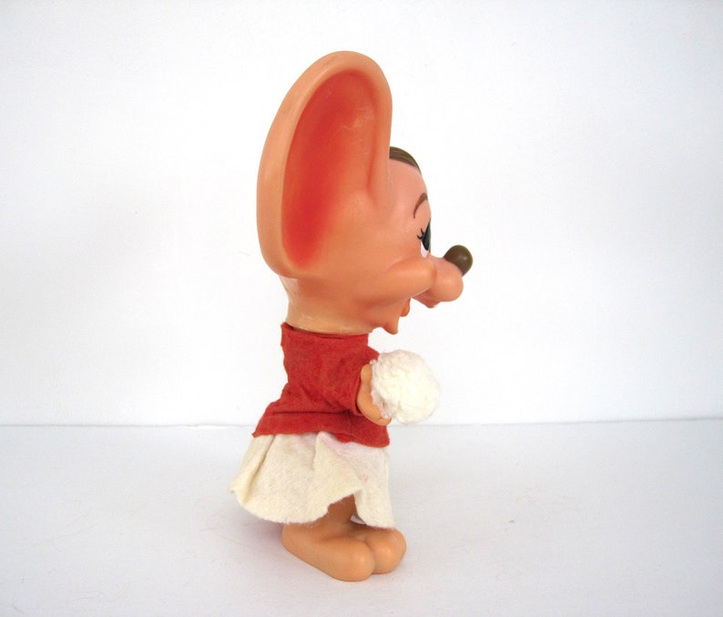 Vintage Big Ear Mouse Cheerleader Bank Cute Large Roy Des of Florida ...