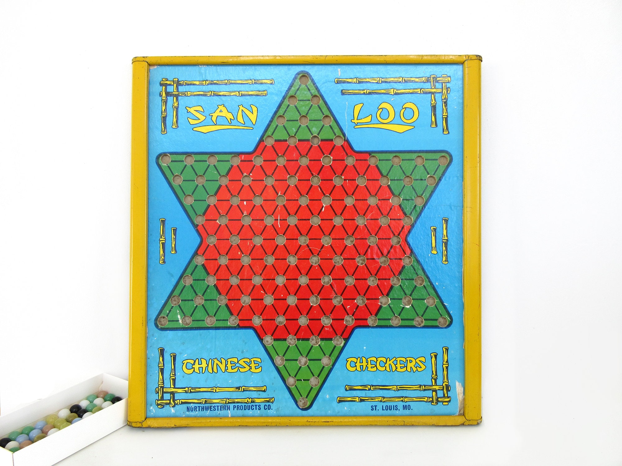Chinese Checkers Board Template