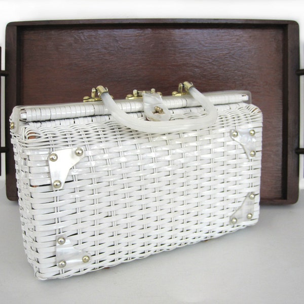 Wicker Handbag - Etsy
