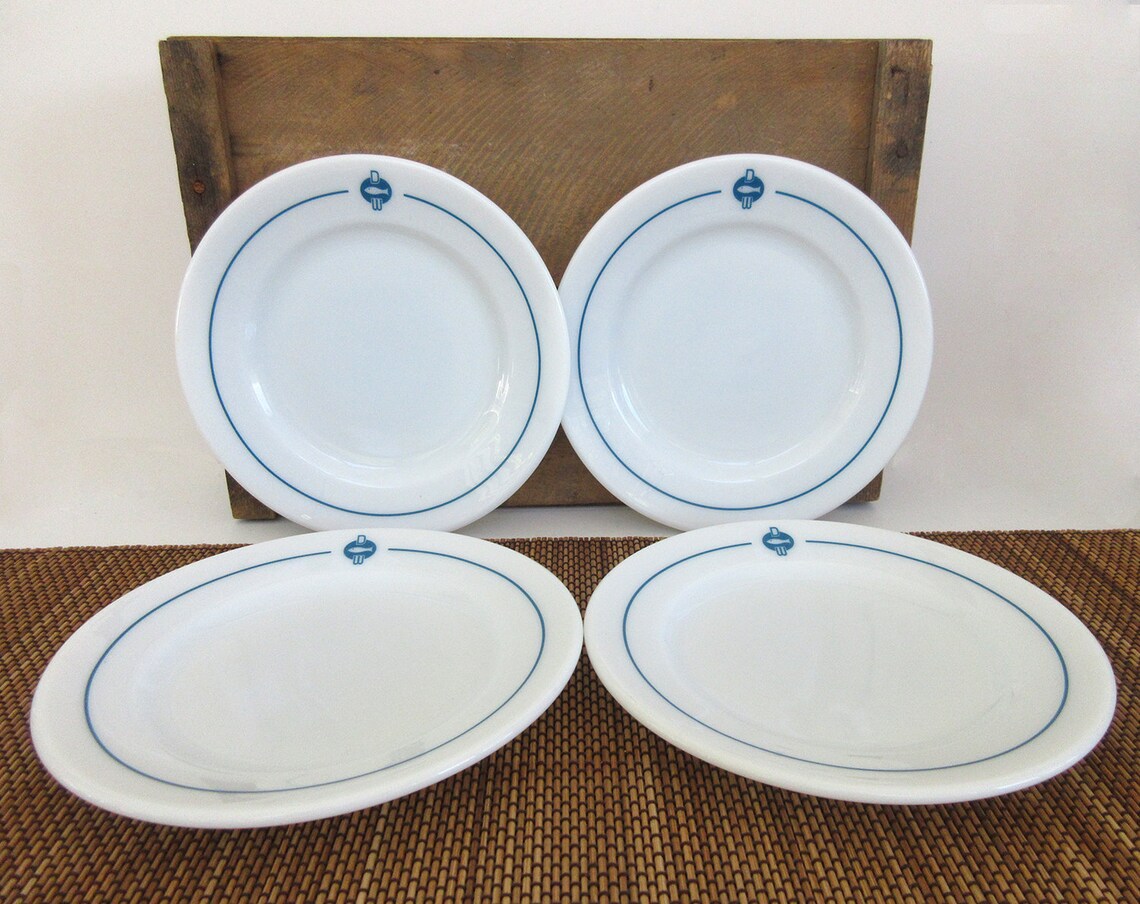 Vintage Pyrex Luncheon Plate Set Tableware by Corning - Etsy