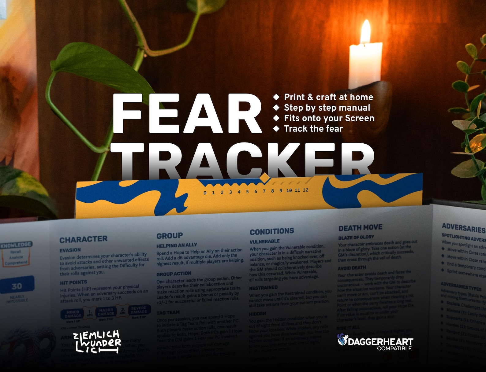 Fear Tracker – Daggerheart™ Compatible. - Etsy