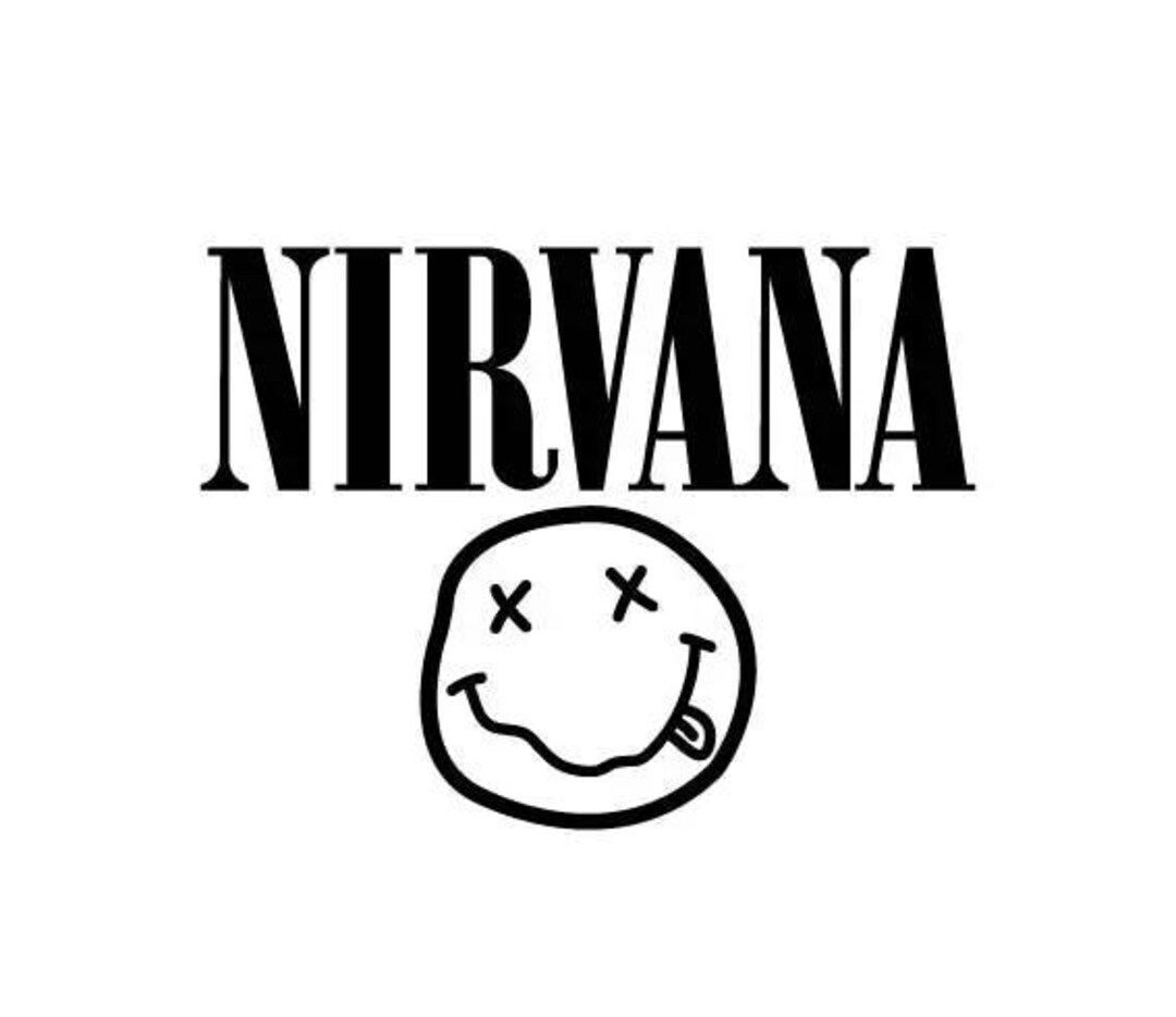 NIRVANA Svg Files for Diy Projects | Downloadable, Printable, Best ...