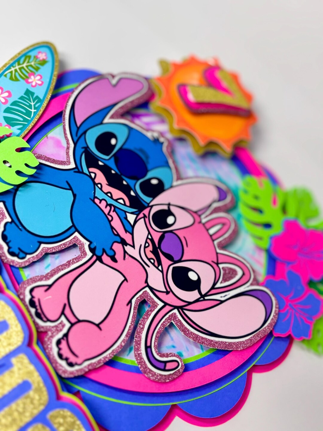 Stitch Cake Topper - Custom Personalized for Your Celebration! - Etsy
