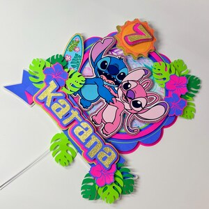 Stitch Cake Topper - Custom Personalized for Your Celebration! - Etsy