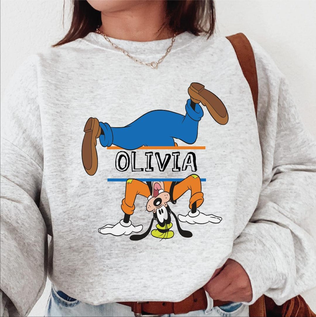 Custom Goofy Sweatshirt, Personalized Name Goofy Sweater, Cool Goofy ...