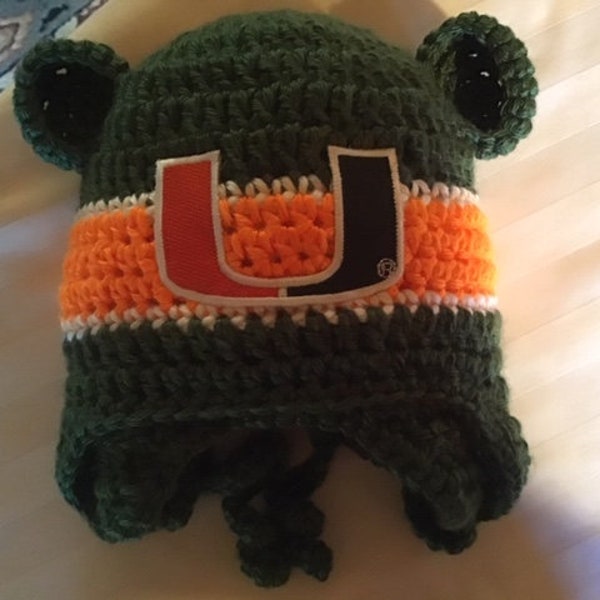 Miami Hurricanes Hat - Etsy