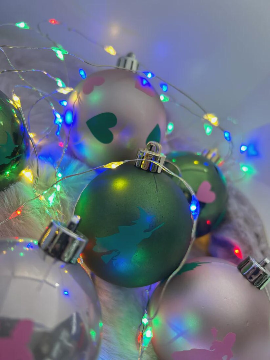 Wicked Musical Christmas Bauble || Glinda || Elphaba || Tree Decor ...