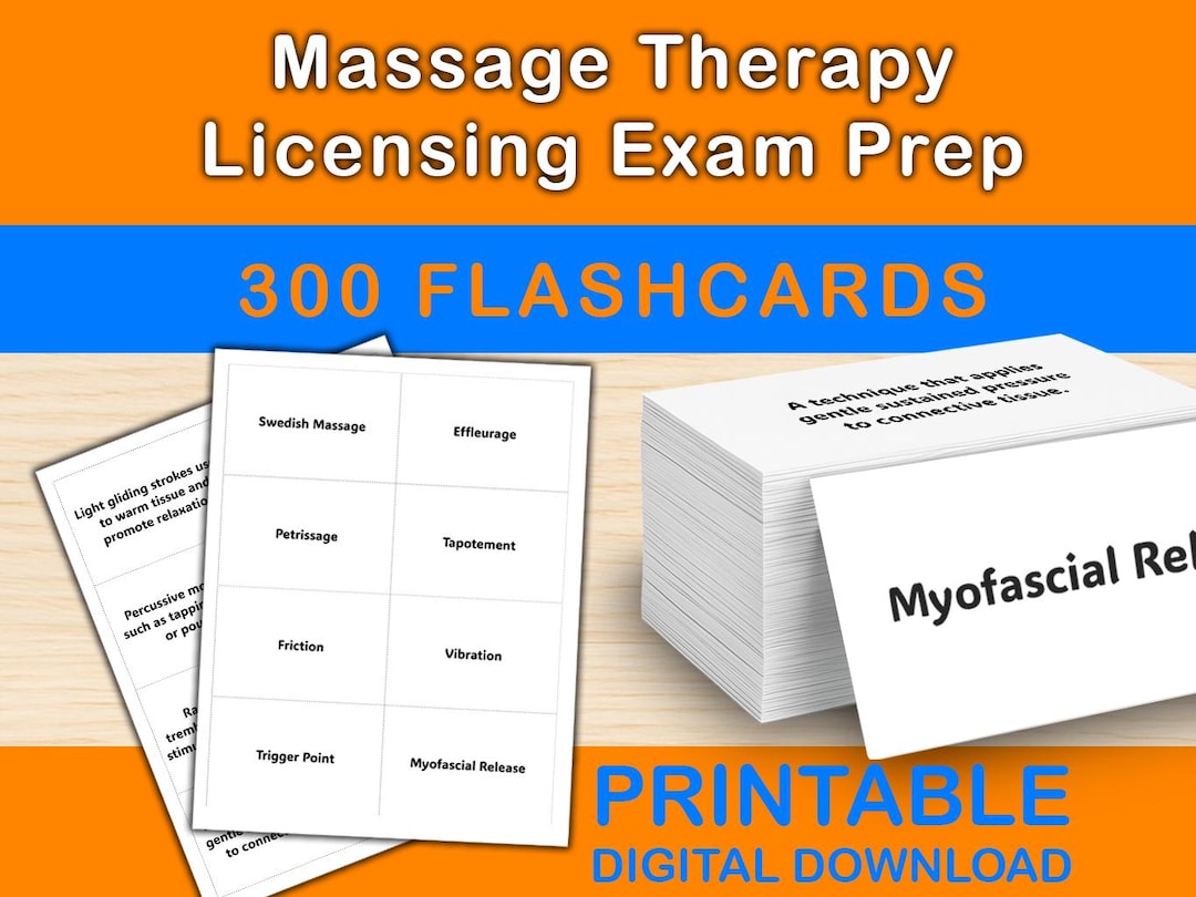 Massage Therapy Licensing Exam Flashcards | 300 Terms & Definitions ...