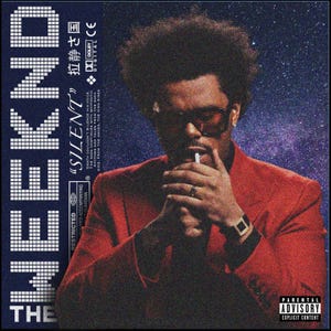 The Weeknd-inspired Album Cover Template | Editable PSD for Mixtapes ...