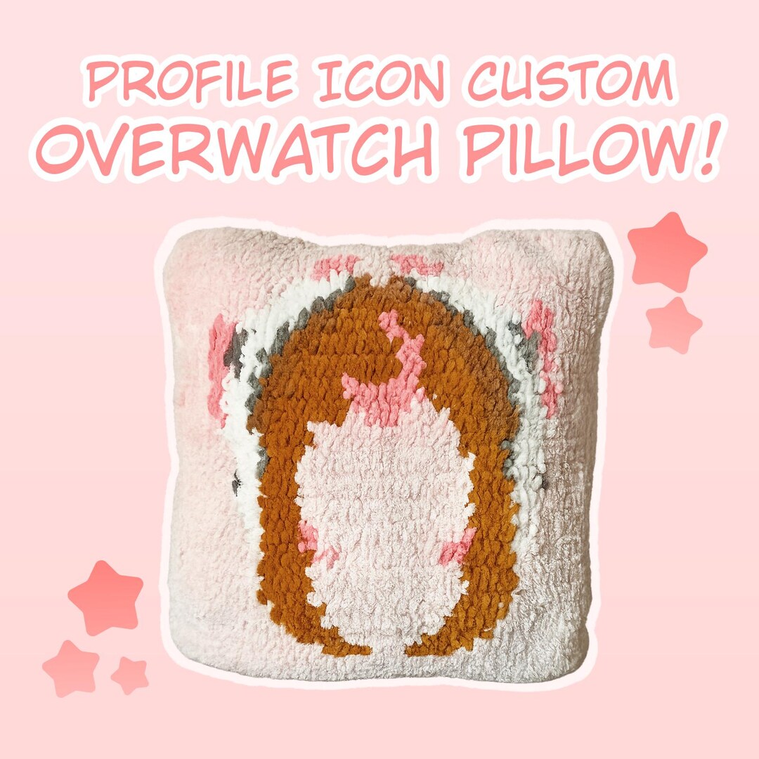Overwatch Crochet Pillow - Etsy