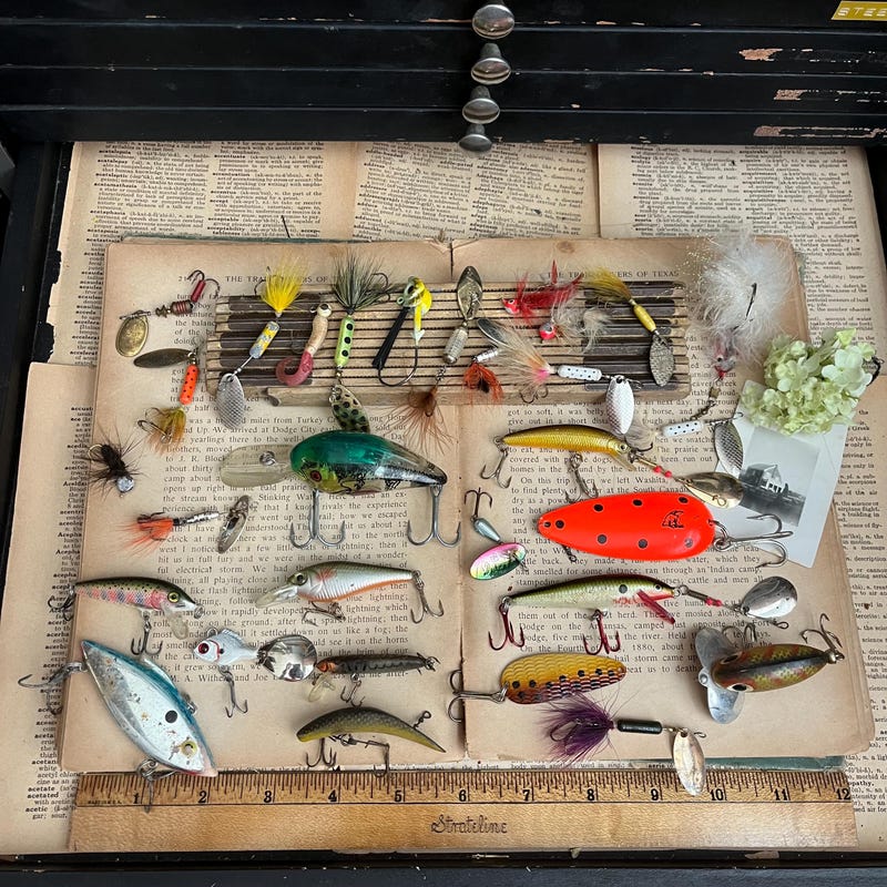 Lure Display - Etsy