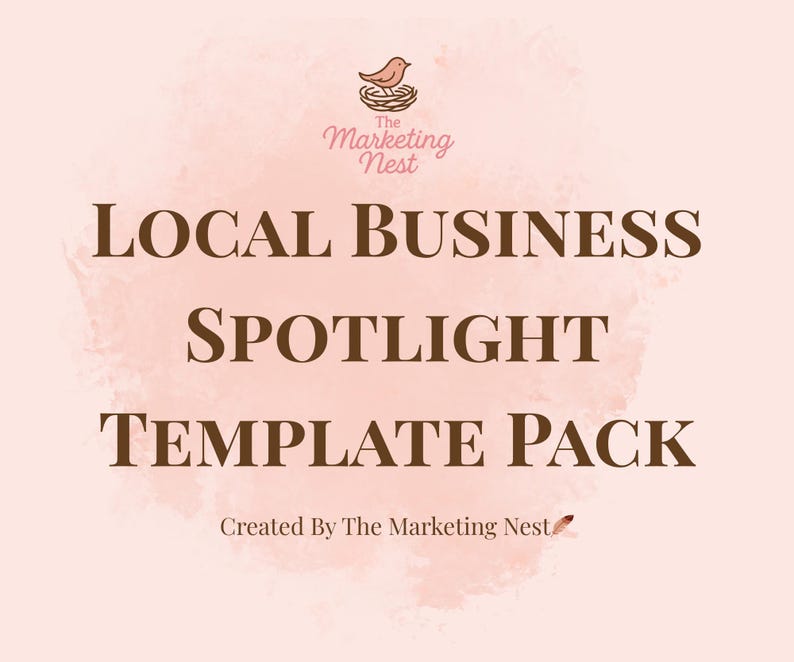 Local Business Spotlight Canva Templates for Realtors | Real Estate ...
