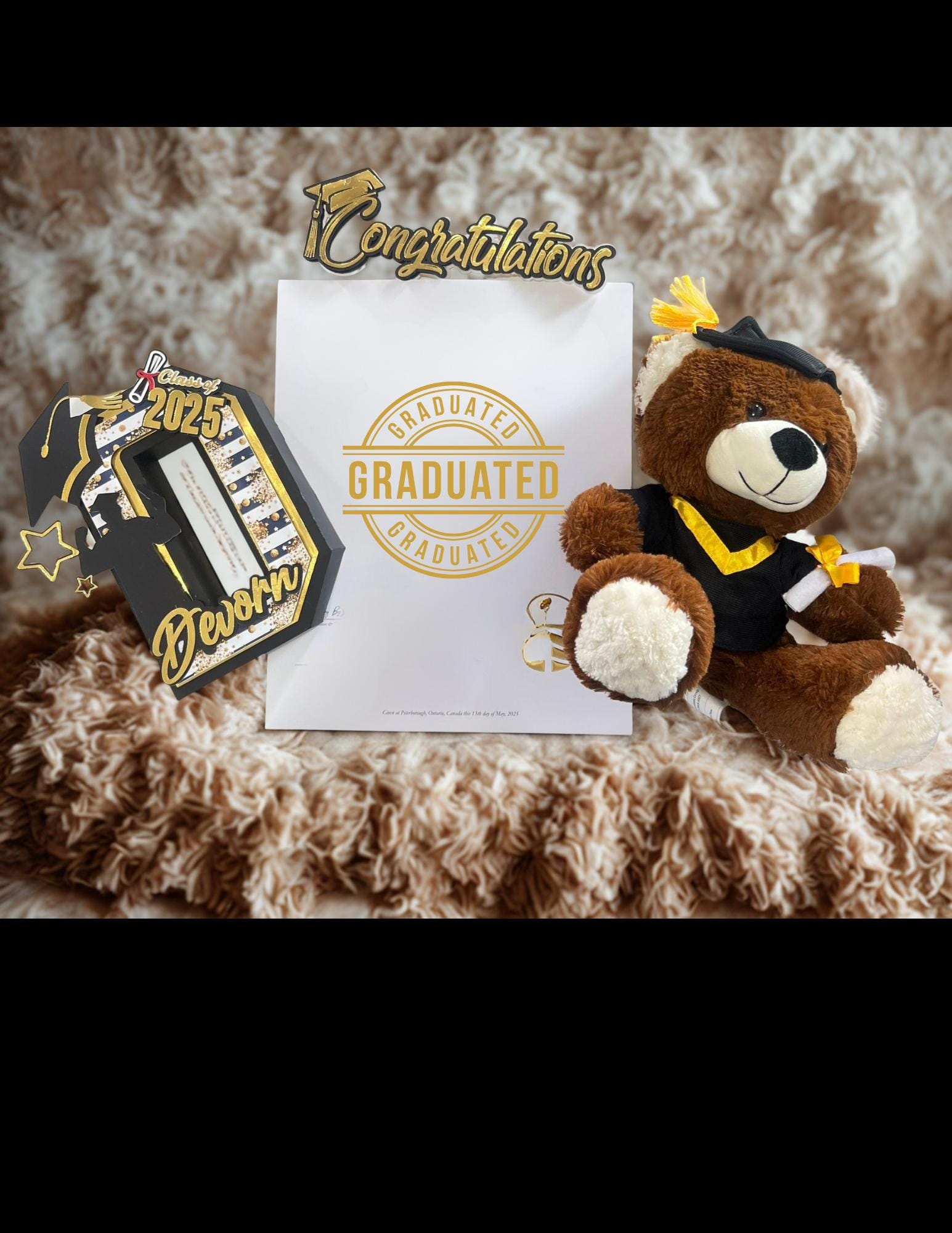 Graduation 3D Letter - Etsy