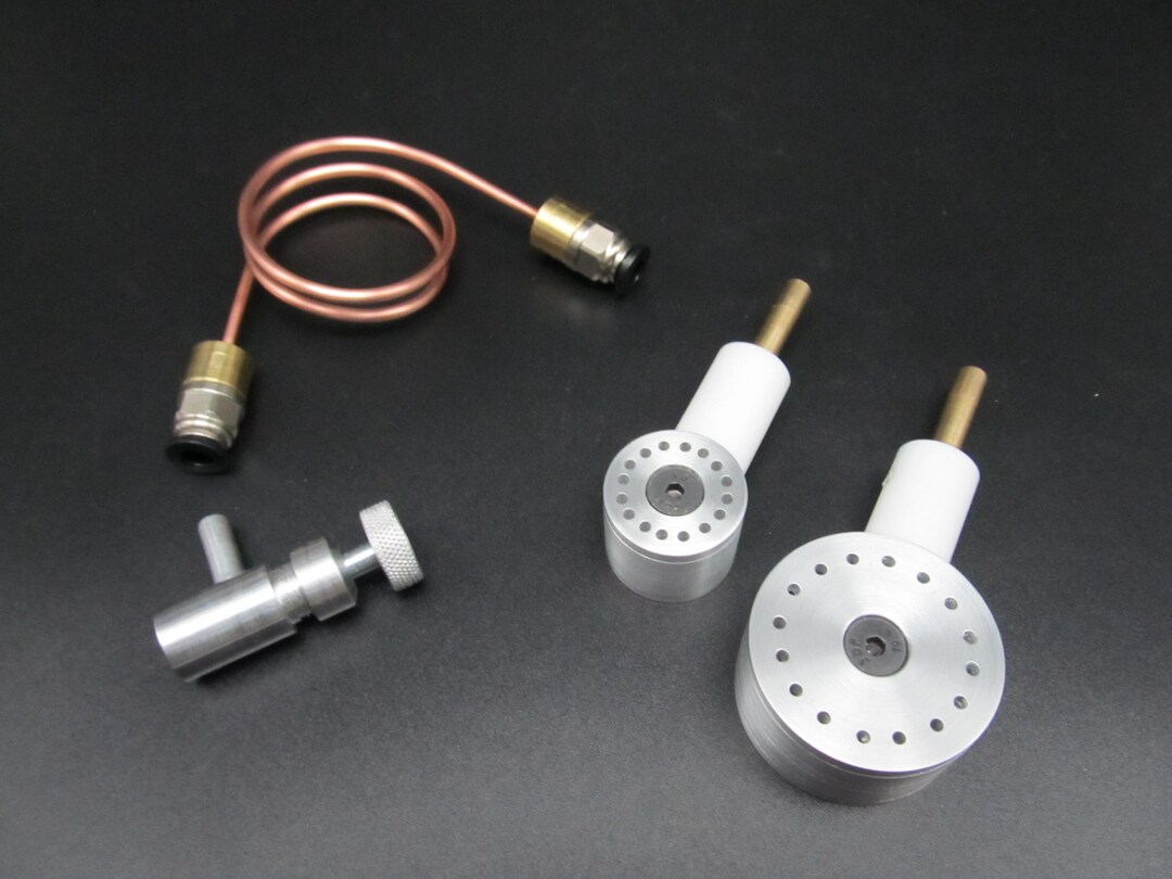Steam Model Engine Round Gas Burners Set 25mm and 40mm Copper ...