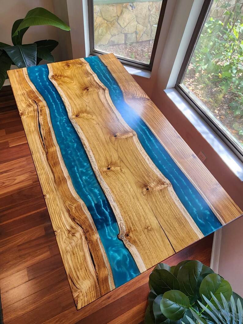 Bora Bora Latin Teak Wood River Table - Etsy