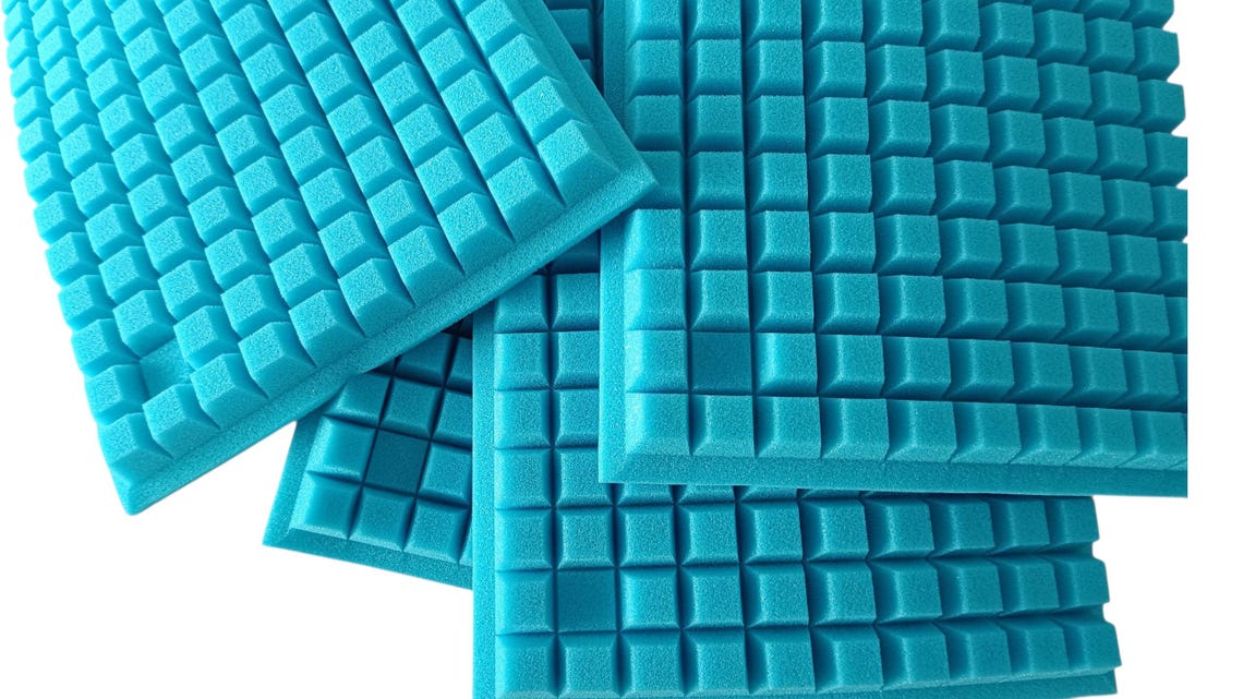 JBL L100 Quadrex Foam Speaker Grilles Vintage Insert PAIR BLUE - Etsy