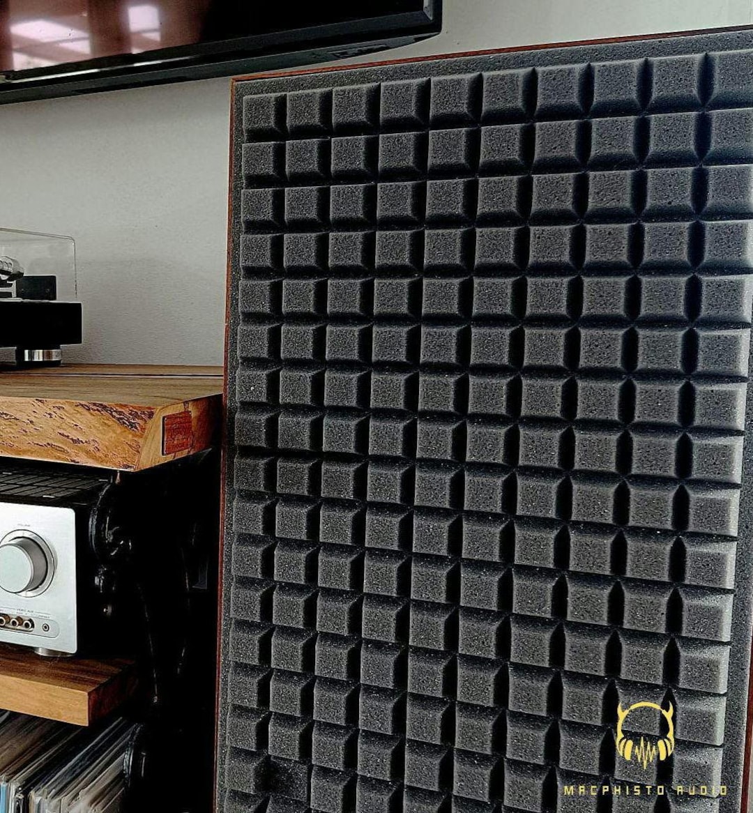 JBL L100 Quadrex Foam Speaker Grilles Vintage Insert Black/dark Grey ...