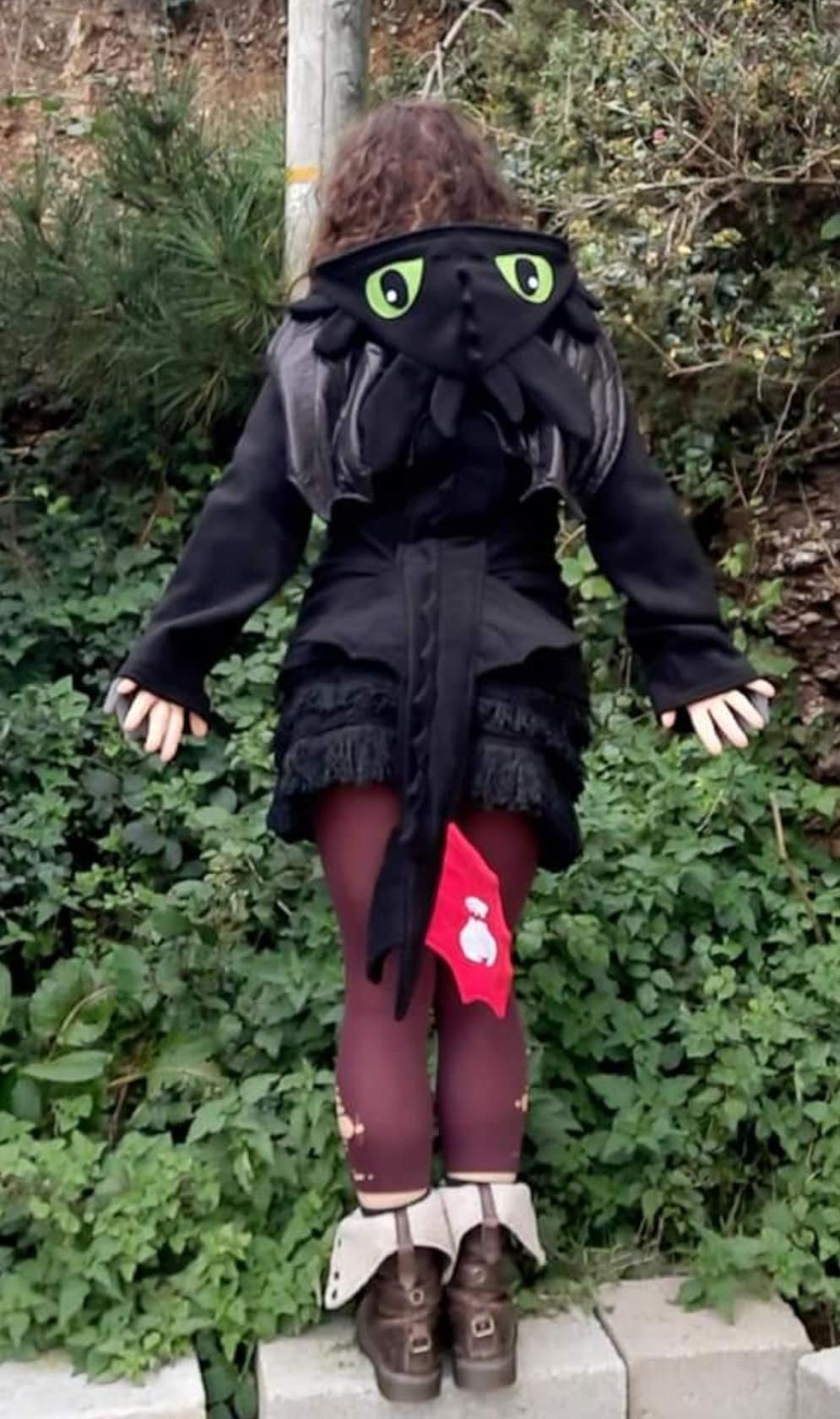 Toothless Inspired Dragon Costume: Adult Toothless Cosplay, Black Night ...