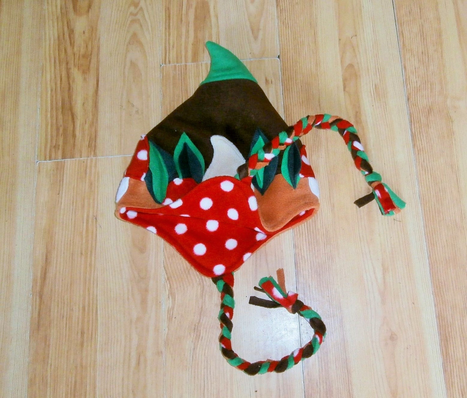 ELF/ ELVEN HAT With Pixie Ears Woodland Toadstool Spotty | Etsy