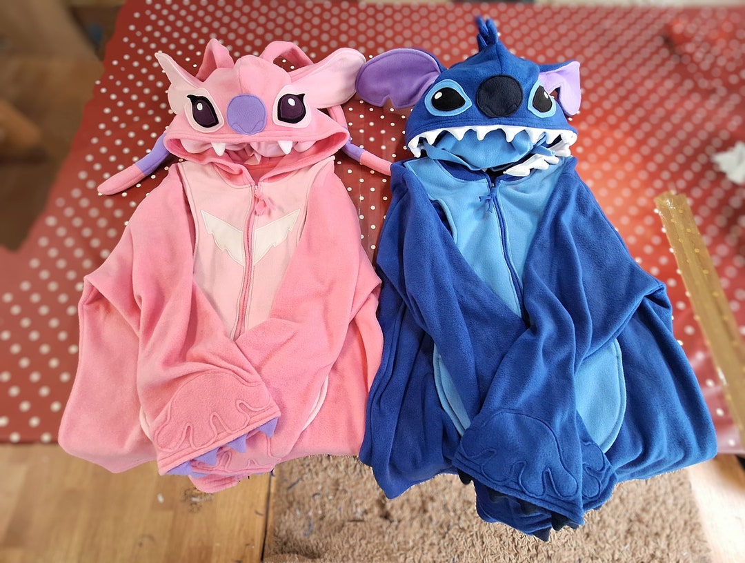 ADULT Angel Inspired Costume, Hoodie, Jacket, Lilo and Stitch, Stitch ...