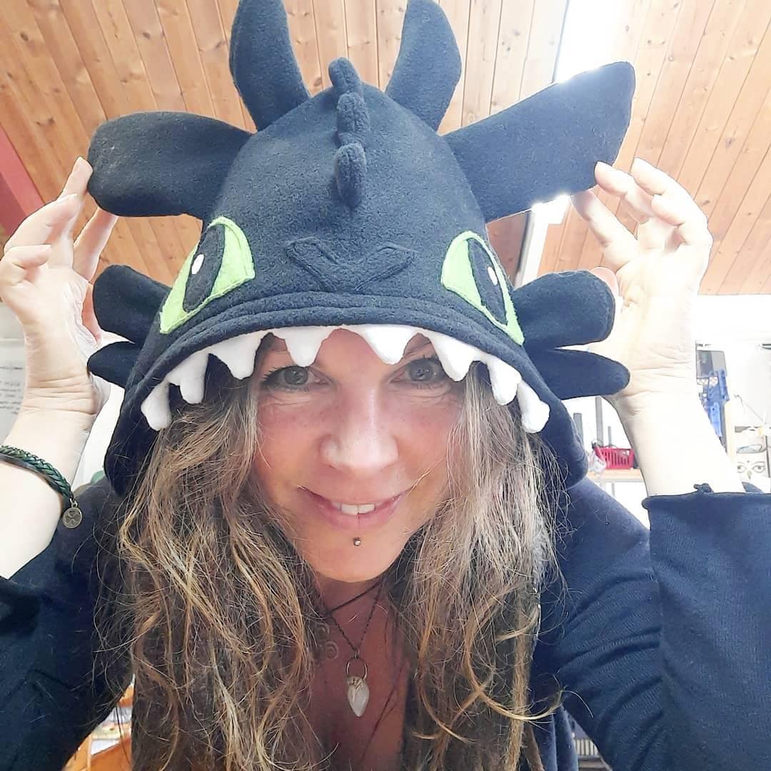 TOOTHLESS Inspired HAT With Ears, Horns, Eyes, Teeth - Etsy UK