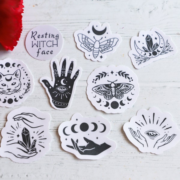 Witch Stickers - Etsy