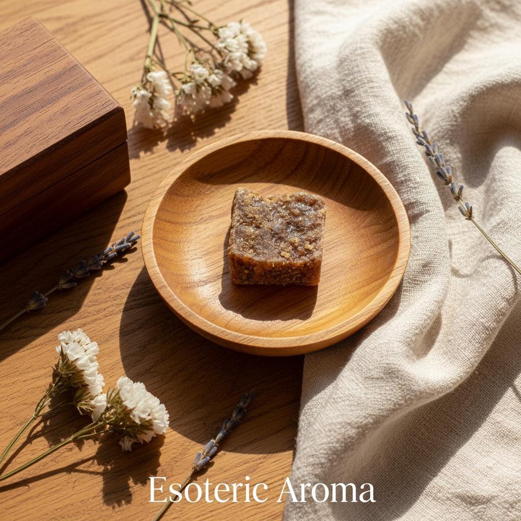 Celestial Amber Resin | Crisp & Warm Aromatic Resin | Ritual and ...