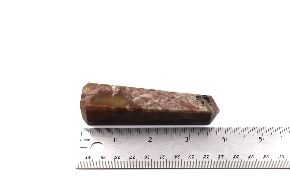 Rosetta Jasper Point: Stone of Endurance Creativity Stamina - Etsy