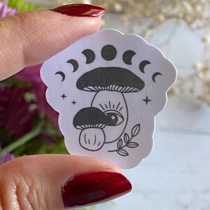 Magic Mushroom Sticker Pack Set (8 Pieces), Celestial Mushrooms ...