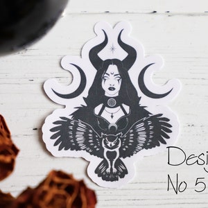 Hecate Sticker (choose Your Design), Witchcraft, Wicca, Wiccan, Goddess ...