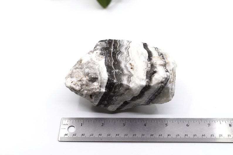 Phantom Banded Calcite Zebra Calcite Home Decor Black - Etsy