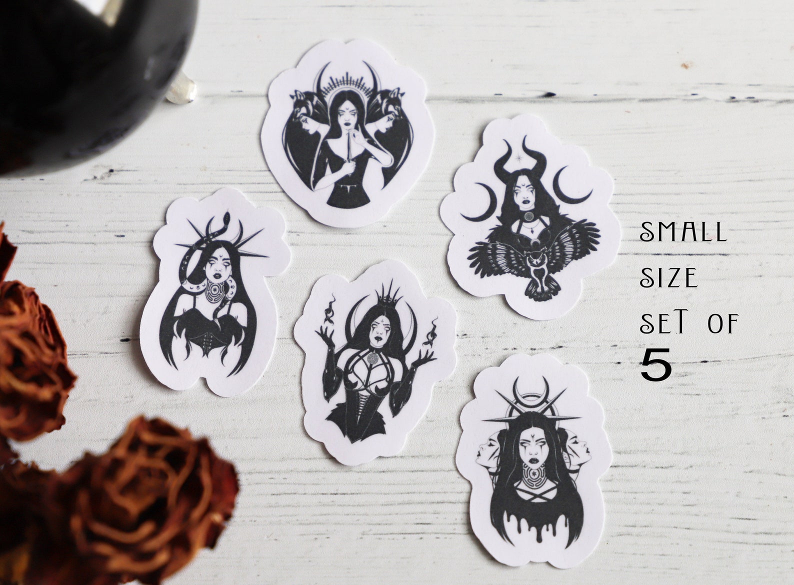 Hecate Sticker (choose Your Design), Witchcraft, Wicca, Wiccan, Goddess ...